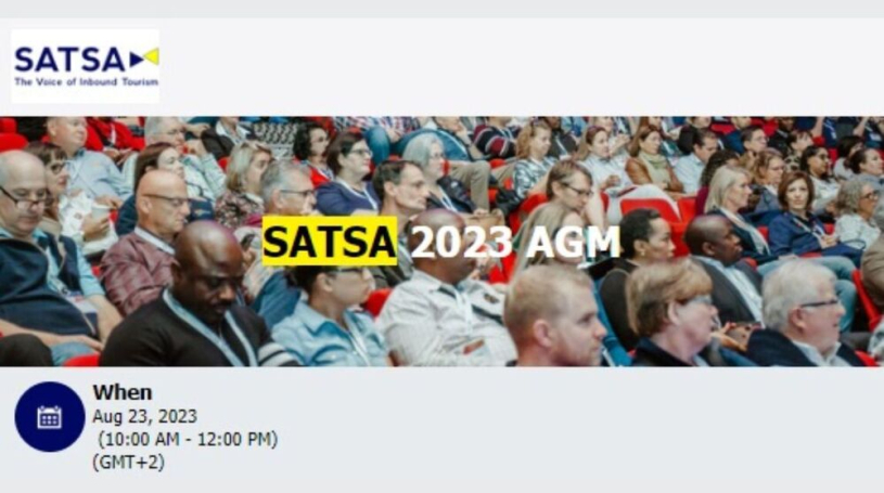 SATSA 2023 AGM Notice and Invitation | Southern Africa Tourism Services ...